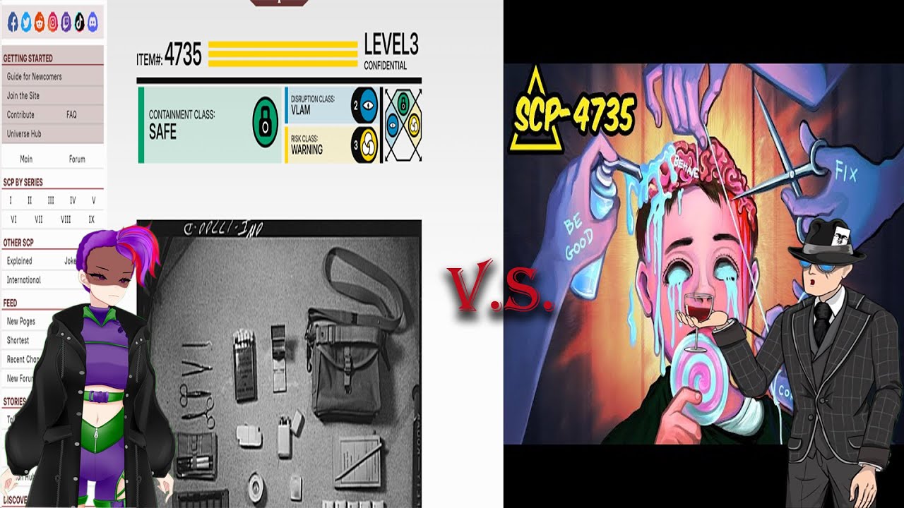 SCP-4735 V.S. Professor Luscius - YouTube