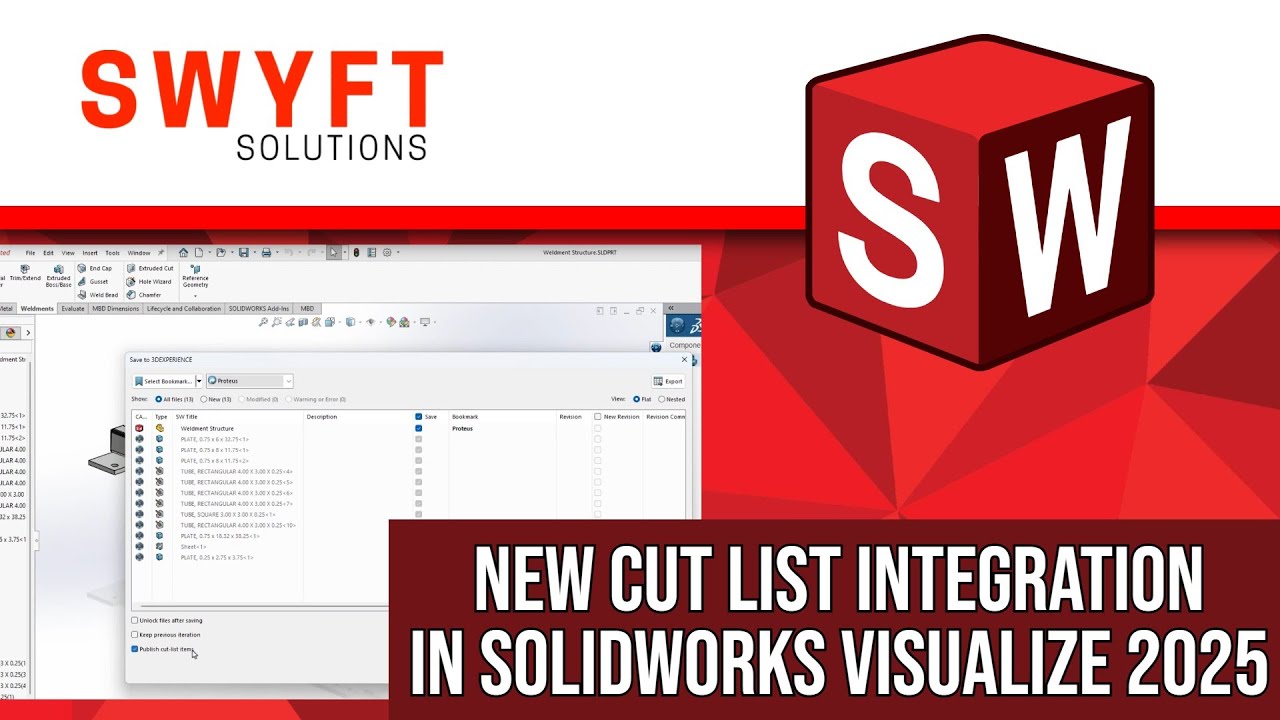 Huge 3DEXPERIENCE Update! Cut List Integration with SOLIDWORKS 2025 - YouTube
