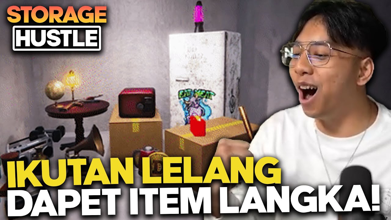 GACHA GARASI HARI INI HARUS JADI ORANG KAYA! - STORAGE HUSTLE - YouTube