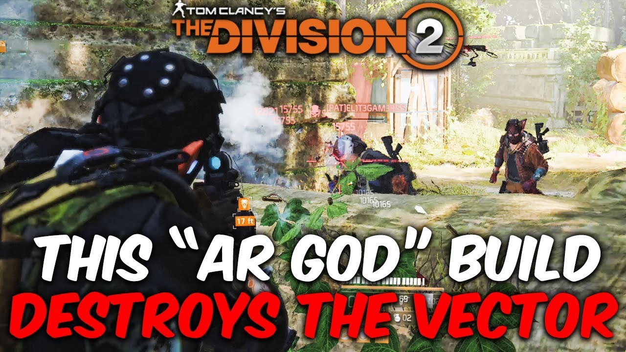 The Division 2 - Vector Who? AR GOD BUILD! - YouTube