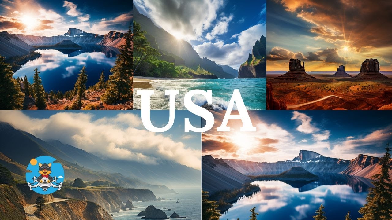 Unbelievable Aerial Views: Must-See Landmarks Across America - YouTube
