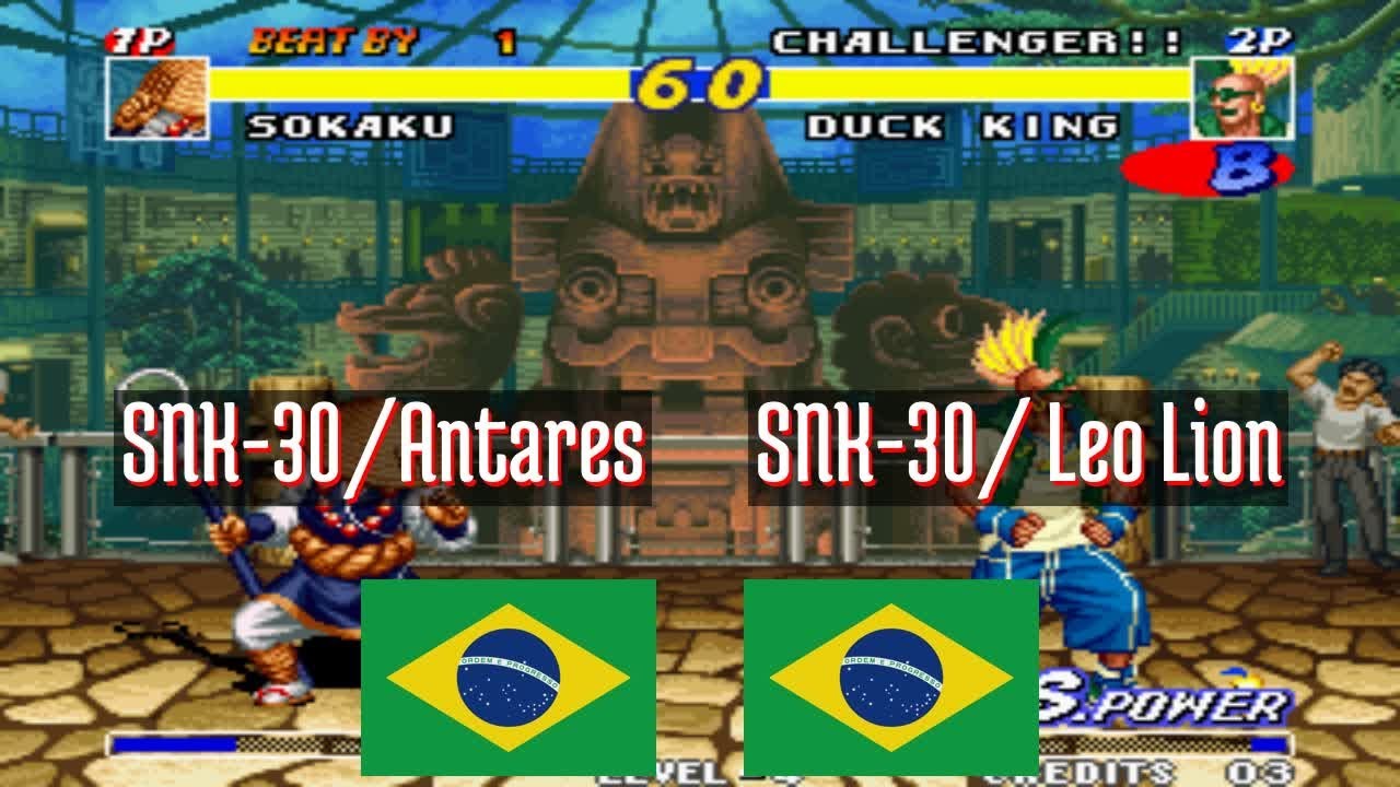 @rbff1: SNK-30/Antares (BR) vs SNK-30/ Leo Lion (BR) [Real Bout Fatal Fury rbff Fightcade] Dec ...