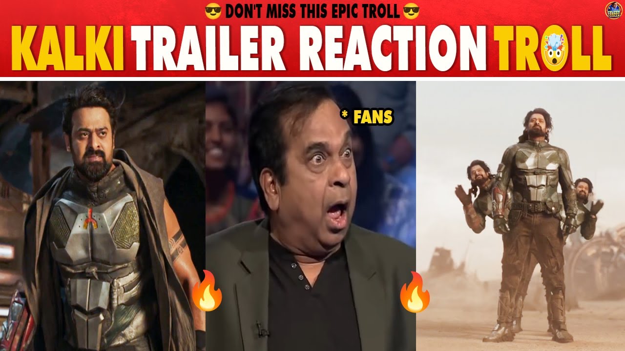 Kalki 2898 AD Trailer Reaction Troll | Prabhas | Amitabh Bachchan ...