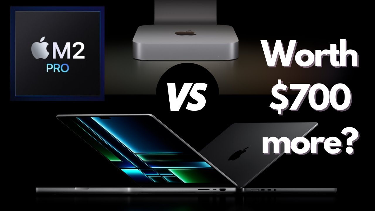 M2 Pro MacBook Pro vs Mac mini - What do you get for $700 extra? - YouTube