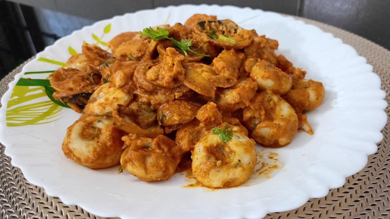 ಮಂಗಳೂರು ಮೃದುವಾಗಿ ಪುಂಡಿ ಮಾರುವಾಯಿ ಕರ್ರೀClams&Rice Ball Curry#MaruvaiPundi ...
