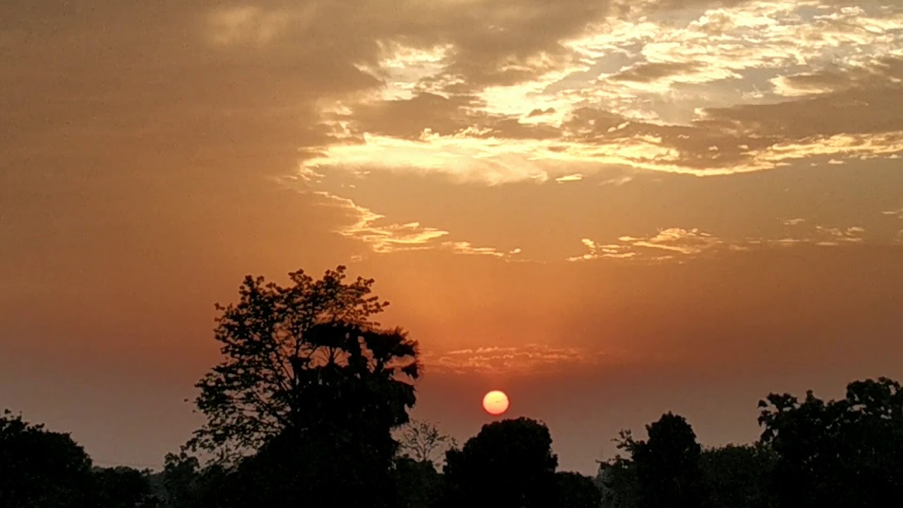 Beautiful sunset status - YouTube