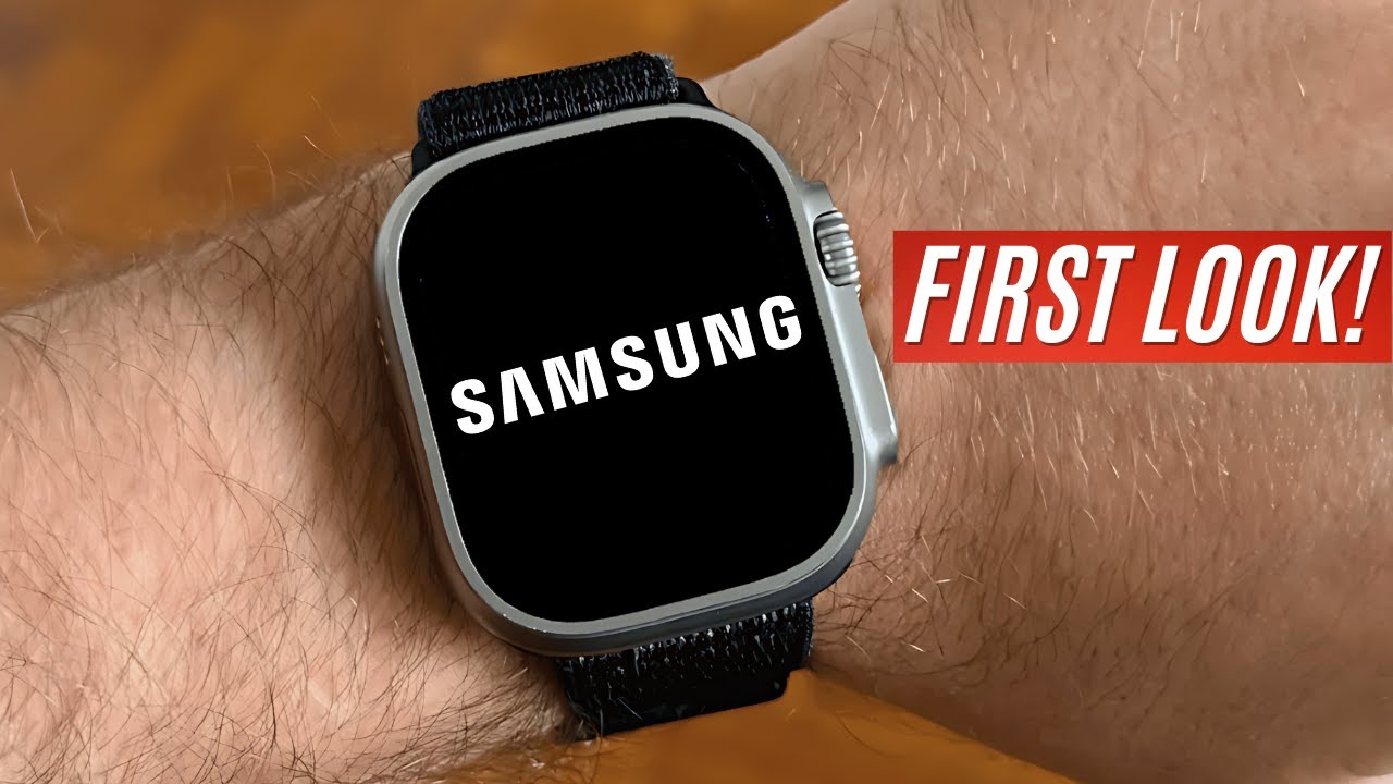 Samsung Galaxy Watch 7 Ultra - OFFICIAL FIRST REAL LOOK! - YouTube