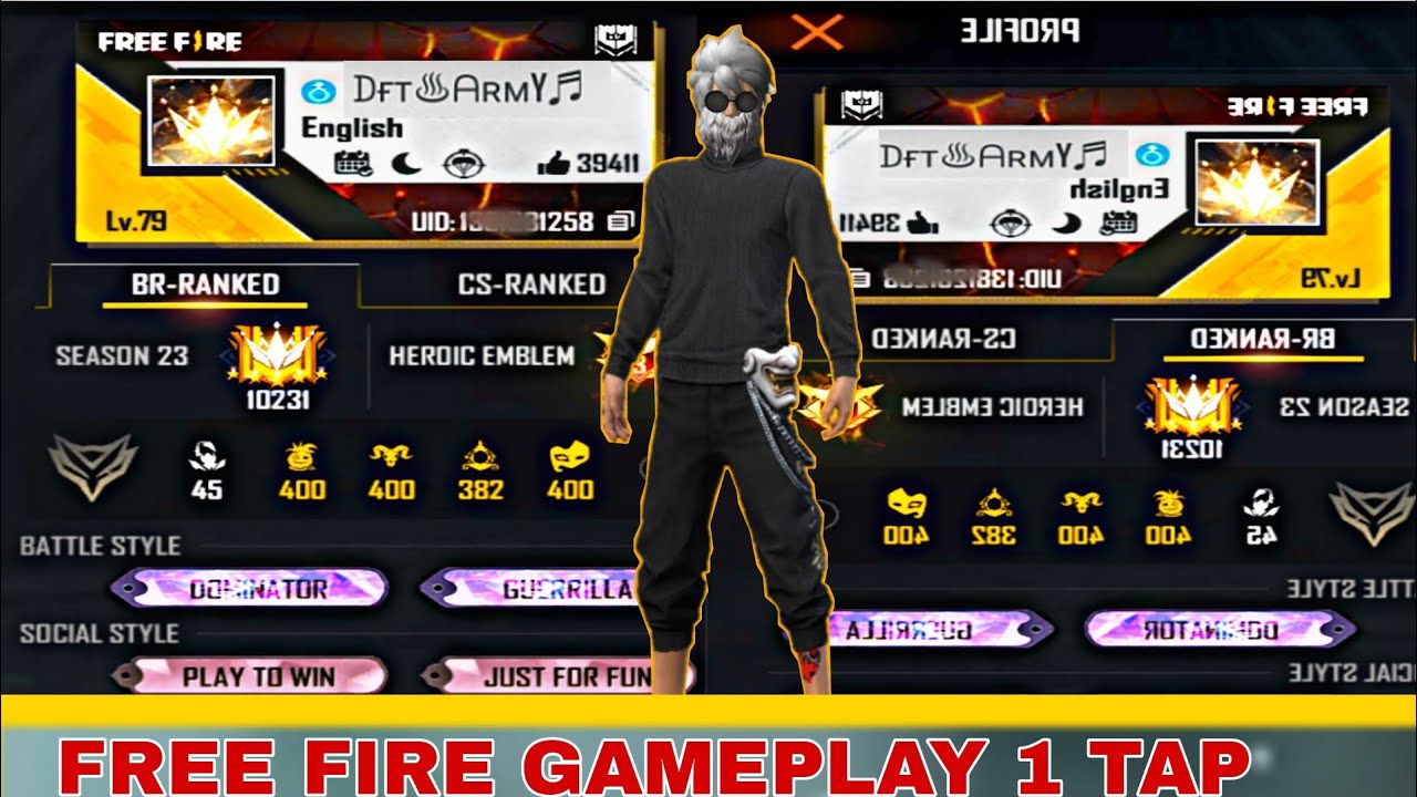 Free Fire Full Movement Speed Gameplay || Free Fire Movement Speed Tips ...