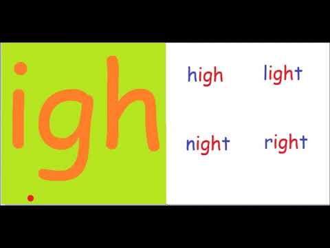 Alternative sounds - /ie/ and /igh/ pt 1 - YouTube