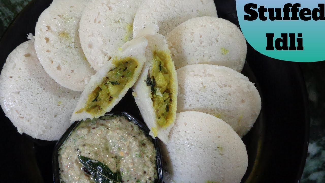 Stuffed Idli Recipe In Marathi | Aloo Stuffed Idli | Potato Masala ...
