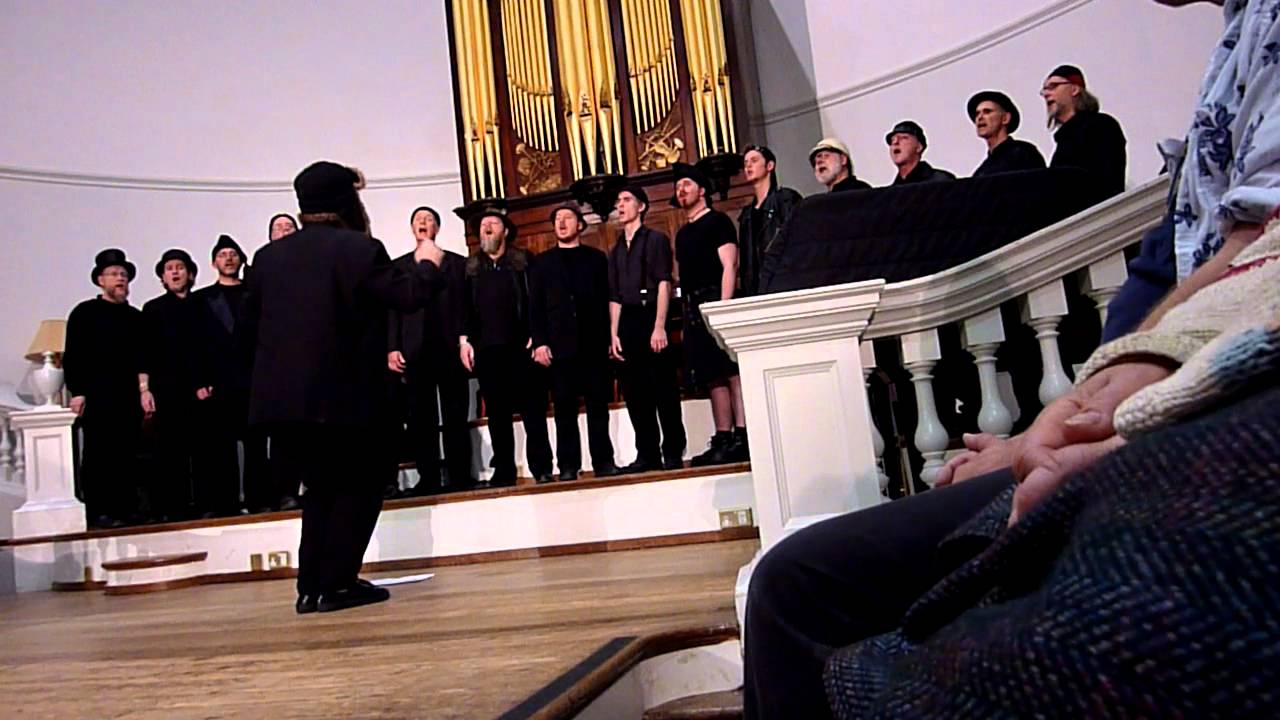 The Spooky Men's Chorale sing "Warm" - YouTube