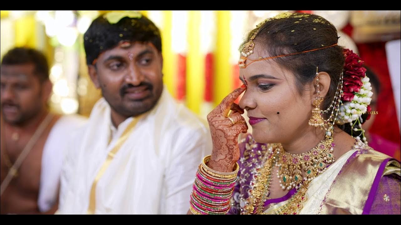 FESTIPIXELS || VISHNU PRIYA + PRAVEEN KUMAR WEDDING || WEDDING TEASER || 9848747777 - YouTube