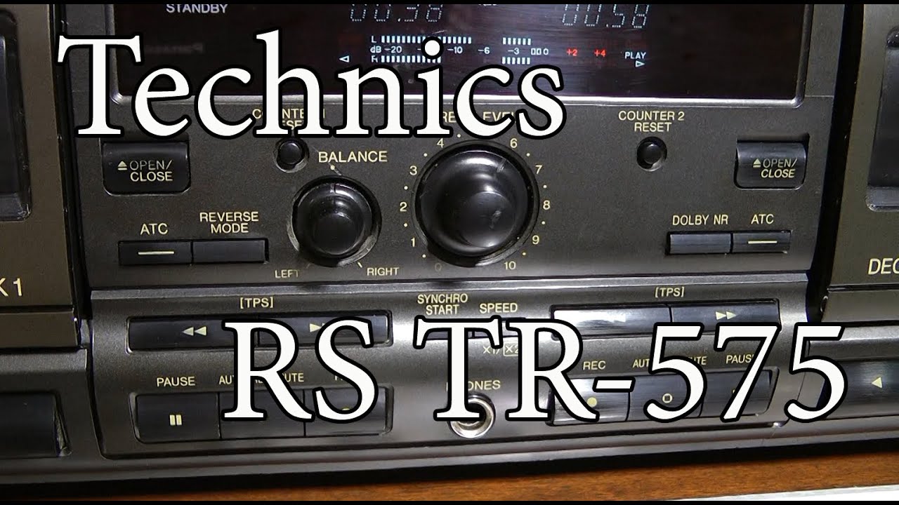 Technics RS TR-575 : Обзор - YouTube