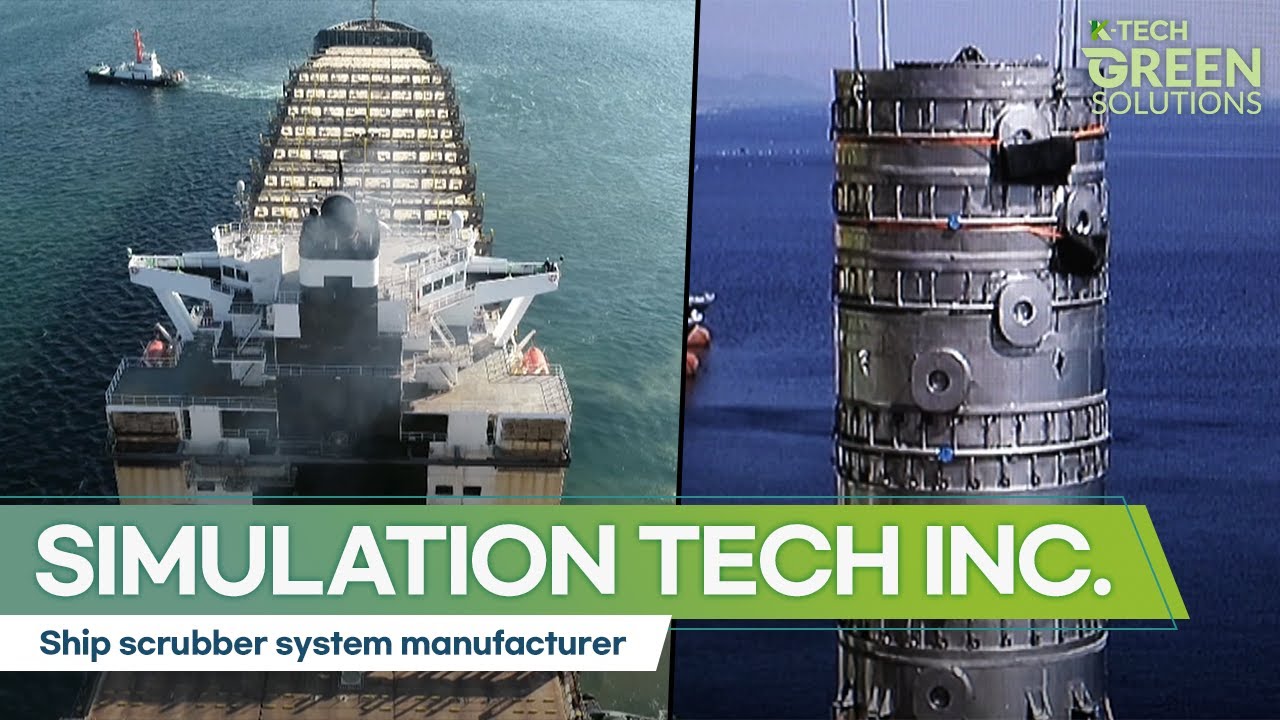 [K-Tech Green Solutions] Ship scrubber system manufacturer ‘Simulation ...