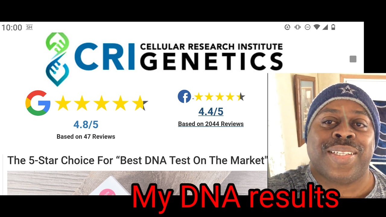 My CRI Genetics DNA Test Results #MyCRIDiscovery#CRIGenetics#DNAtest# ...