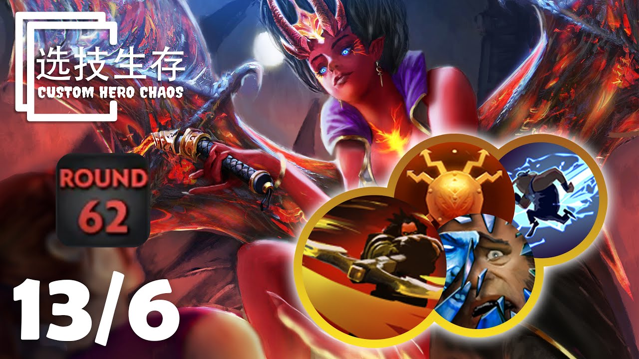Queen of Pain Round 62 With Counter Helix And Reflection - Dota 2 ...