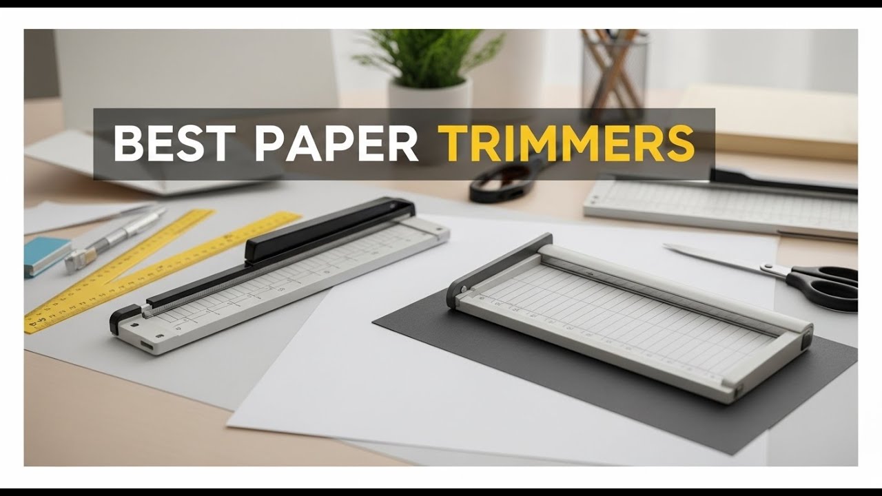TOP 5 Best Paper Trimmers 2026 | For a Precise, Straight Cut Every Time ...