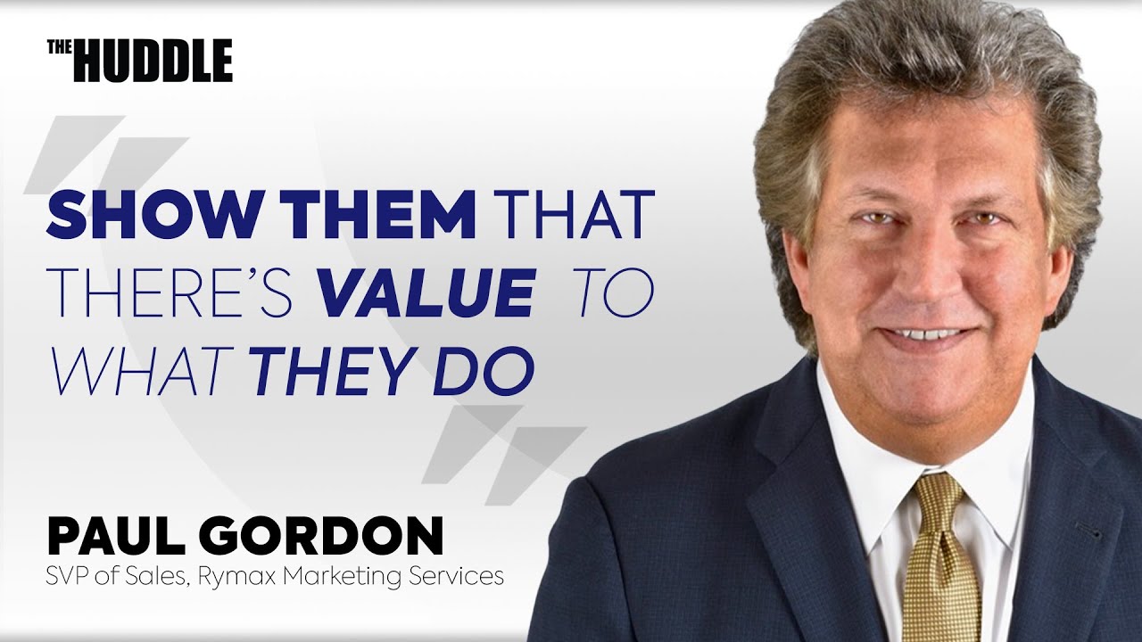 Paul Gordon - "Show them that there's value to what they do" - YouTube