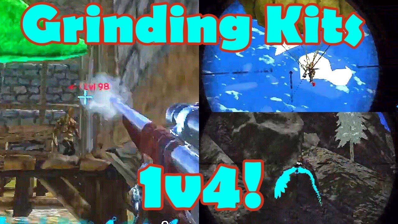 Pvp against 2 tribes 4v1 and farm many kits! ( Ark Mobile ) | Day 3 ...