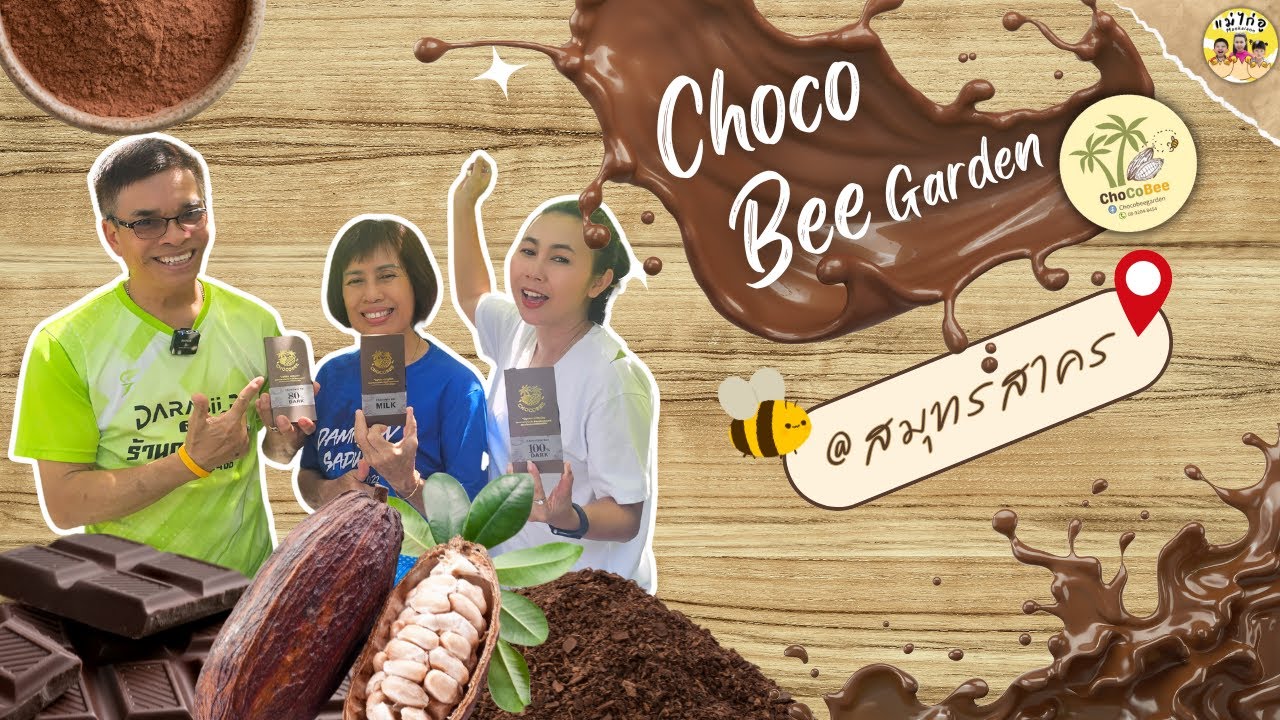 พาเที่ยวสวนโกโก้ ChocoBee Garden 🍫 เรียนรู้ตั้งแต่ปลูกถึงแปรรูป ที่บ้าน ...