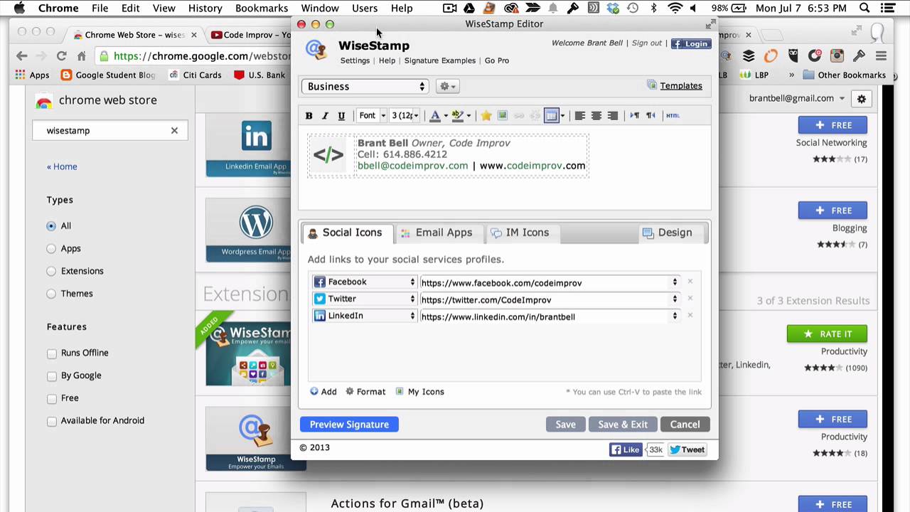 Using Wisestamp's Email Signatures to Stand Out in an (Email) Crowd ...