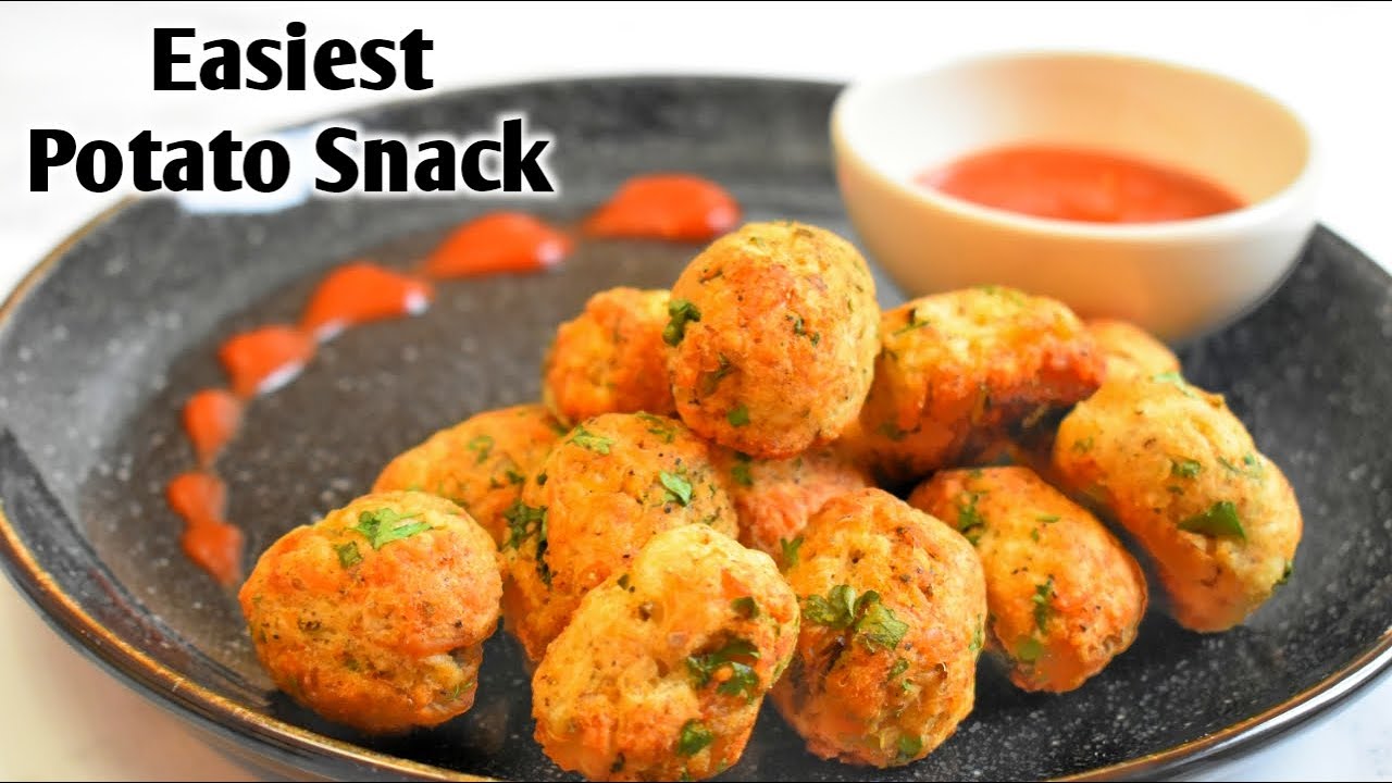 Easiest Potato Based Snack Ever!! No Frying in Oil - YouTube
