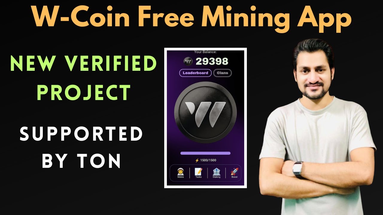 W-Coin New Free Mining App | Supported by Ton | Huge Partnerships | W Coin Next NOTCOIN - YouTube
