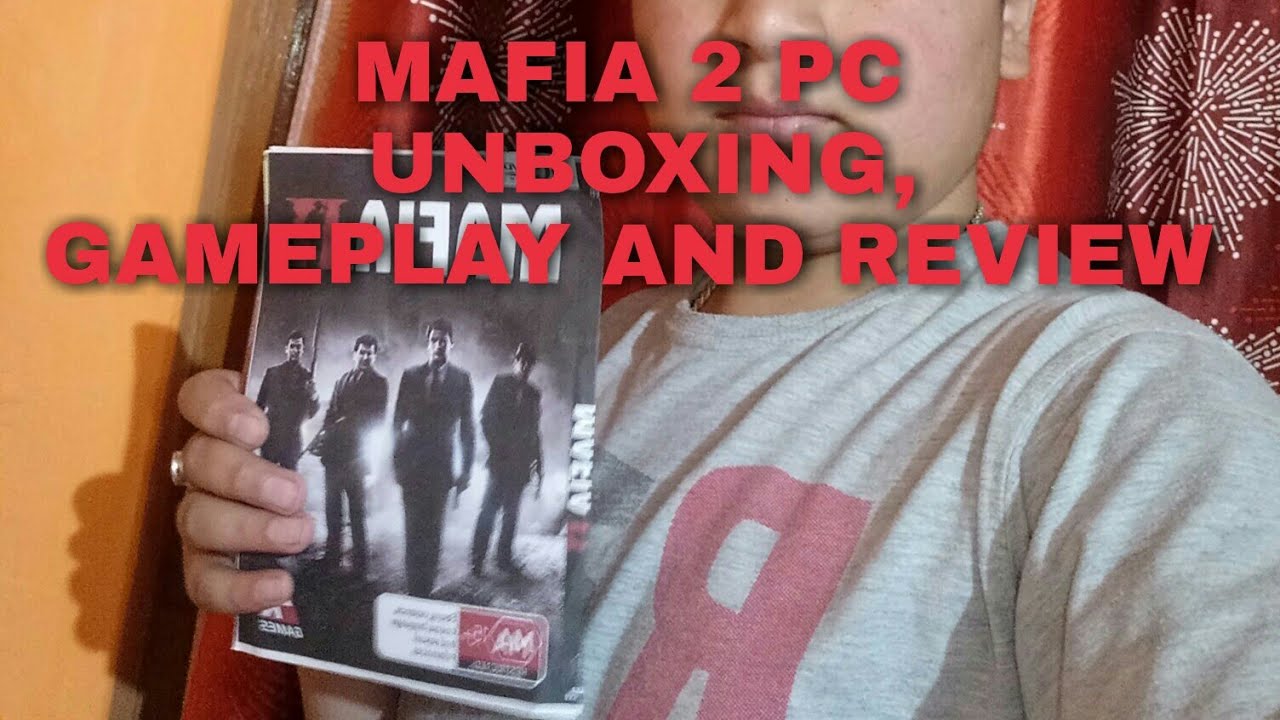 MAFIA 2 PC GAME UNBOXING,REVIEW AND GAMEPLAY JUST SEE😀😀 - YouTube
