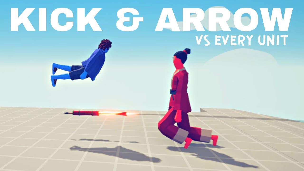 Kick & Arrow - Taekwondo & Fire Archer VS Every Unit : TABS - Totally ...