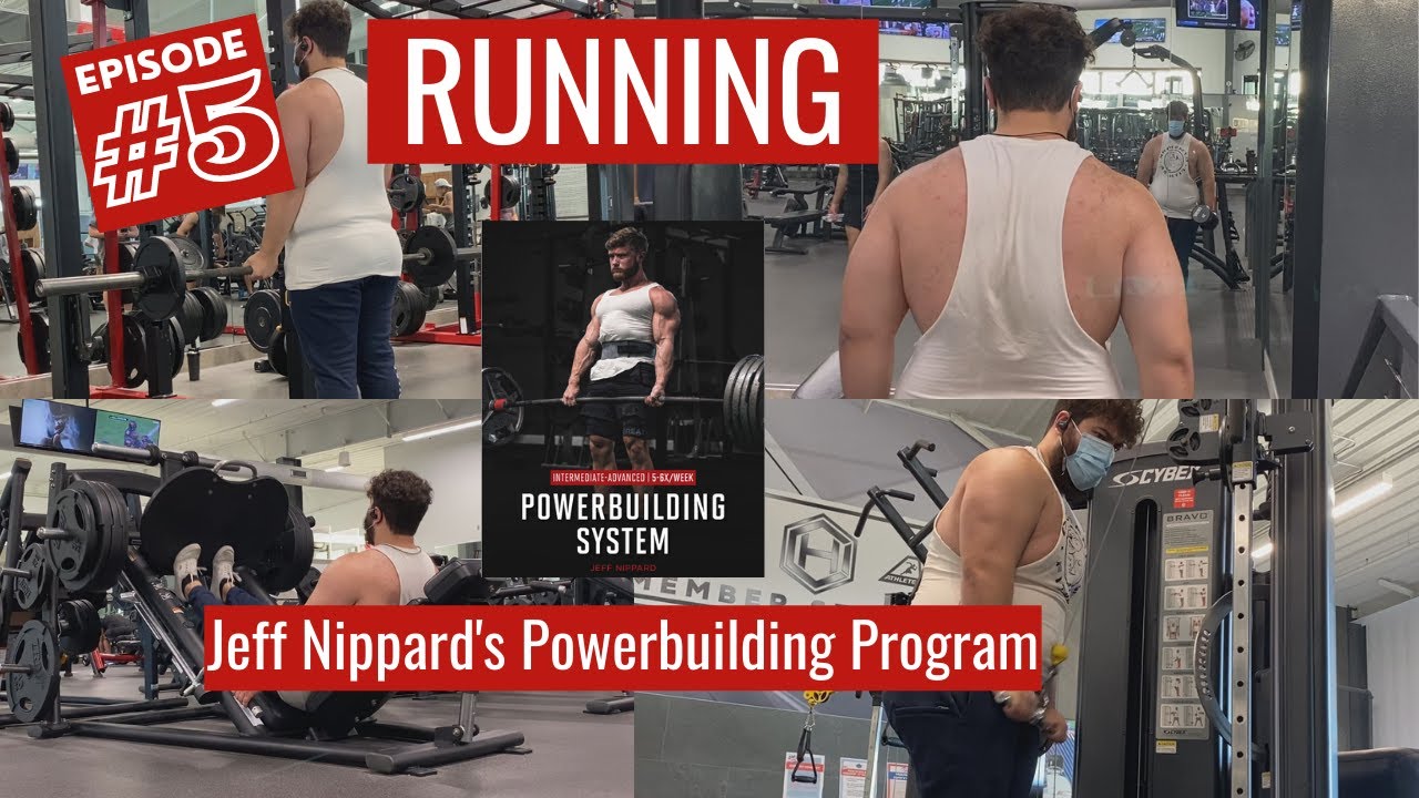 Last Day of Week 1 | RUNNING: Jeff Nippard's Powerbuilding Program EP 5 ...