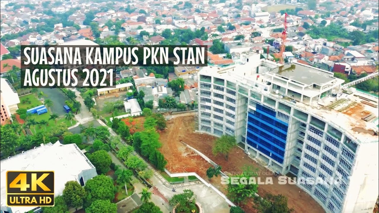 Suasana Kampus PKN STAN Drone View - YouTube