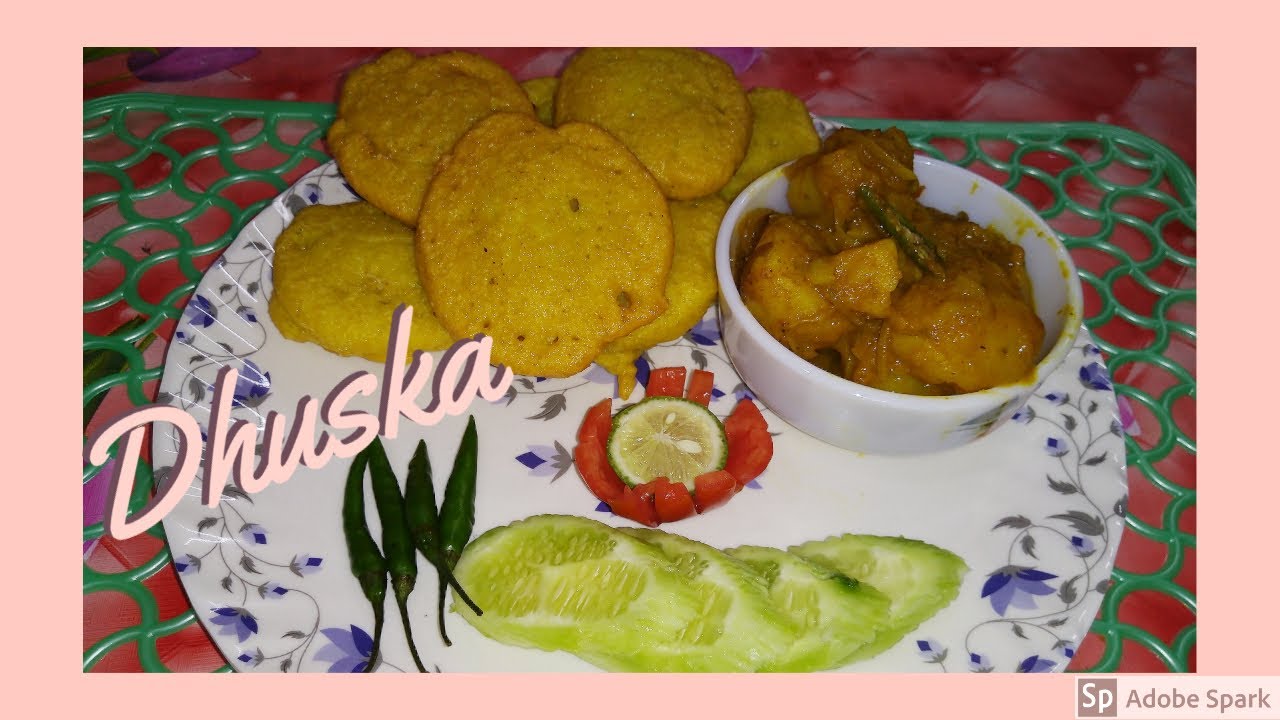 Jharkhand Dhuska Recipe | Mamata's Kitchen | How To Make Dhuska in ...