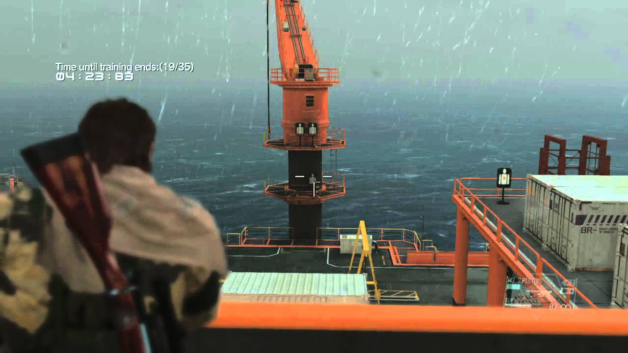 MGS V: Target Practice Base Development Platform - All Target Location ...