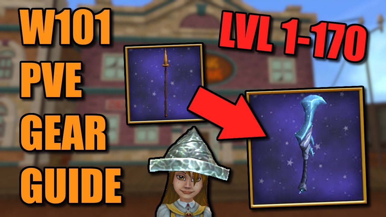 ULTIMATE PvE Gear Guide | Wizard101 - YouTube