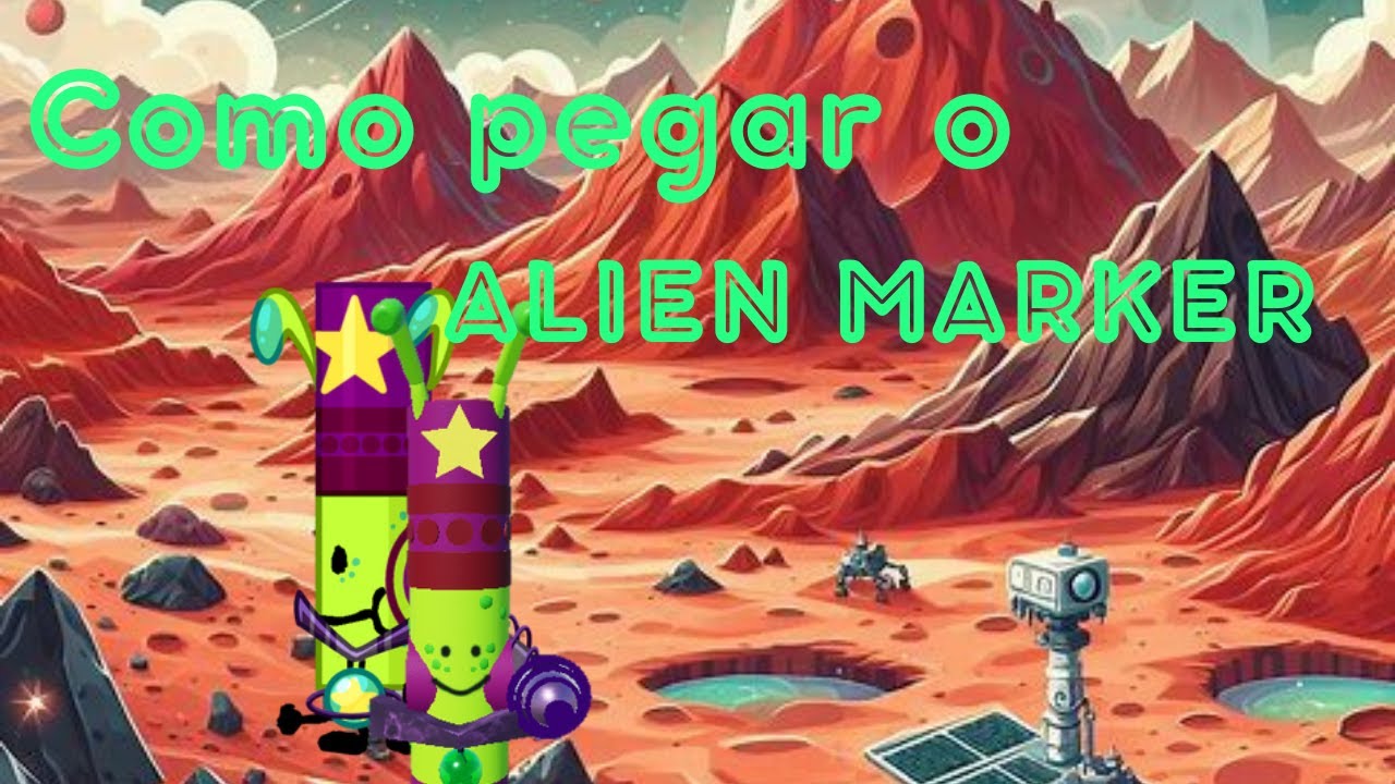 Roblox - Find the markers + como pegar o alien marker - YouTube