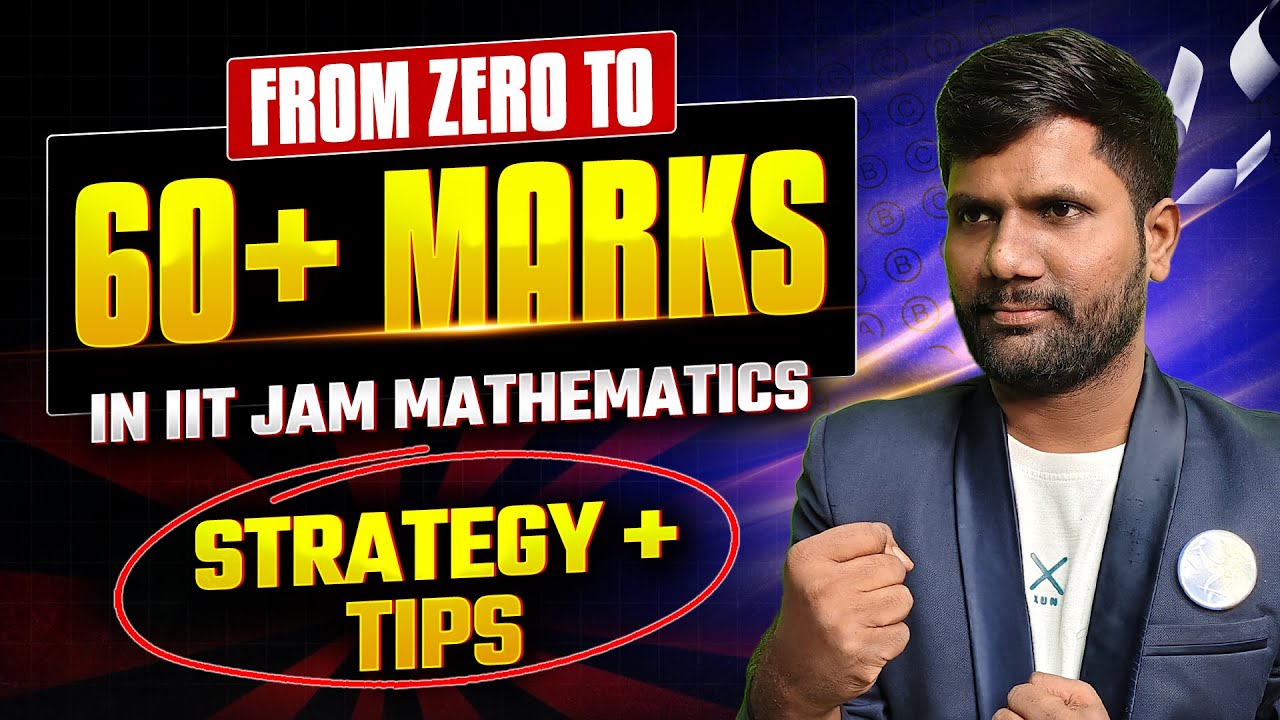 IIT JAM Mathematic Strategy 2026 | How To Score 60+ Marks in Exam | IFAS - YouTube