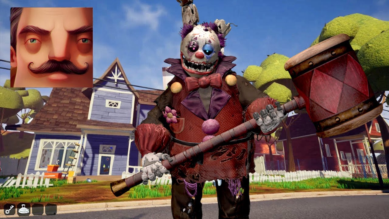 Hello Neighbor - My New Neighbor Clown Springtrap (FNAF AR) Act 2 Hole ...