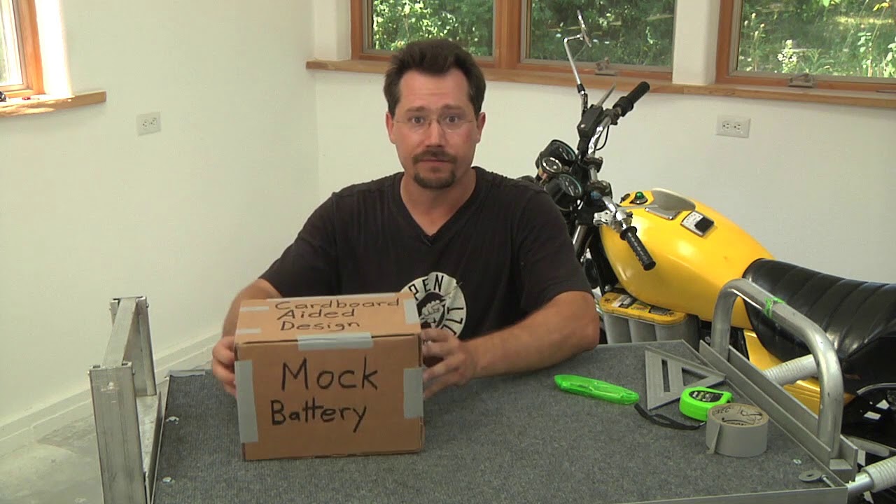 6 Build Your Own Electric Motorcycle - FULL - 6 Designing with CAD ...