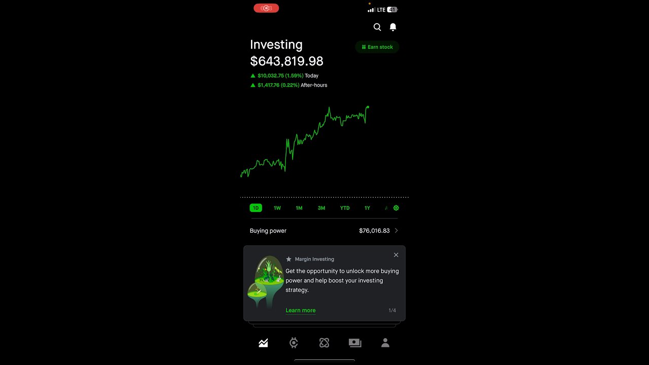 Over $10,000 Dollar Gain On The Robinhood Portfolio!!! - YouTube