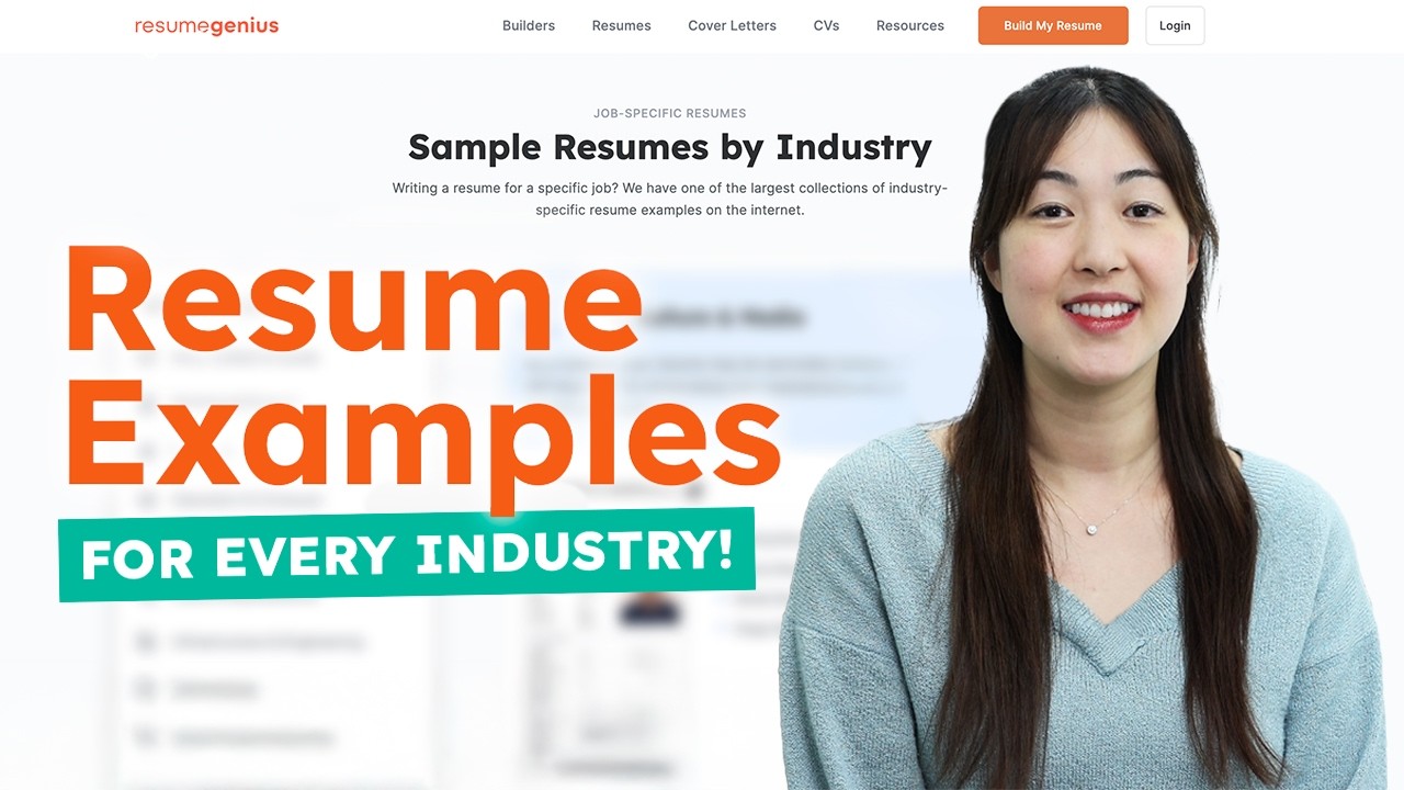 430+ Resume Examples for EVERY INDUSTRY (& How to Use Them!) - YouTube