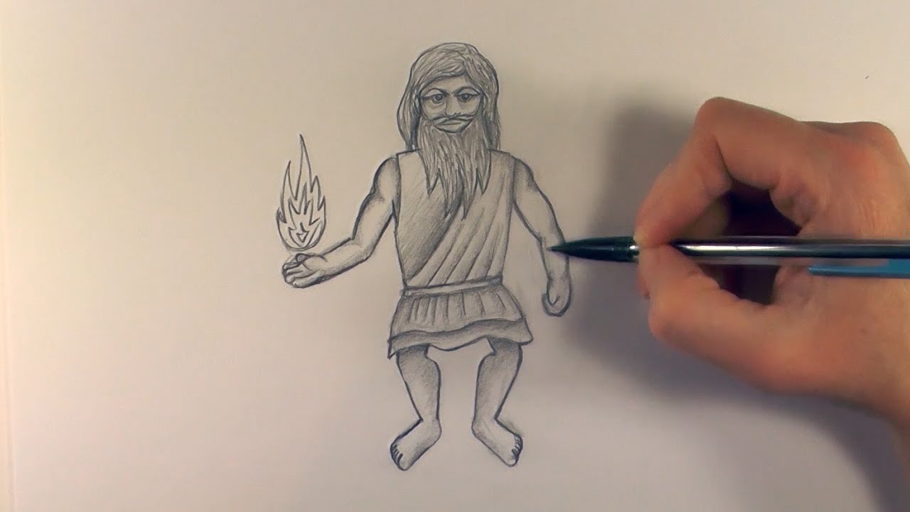 R.E.A.P: Concept Art: How to Draw a Cronus the Titan - YouTube