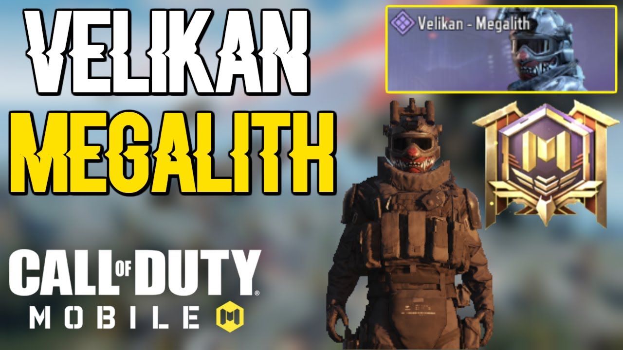 *NEW* EPIC VELIKAN MEGALITH CHARACTER SKIN GAMEPLAY in CALL OF DUTY ...