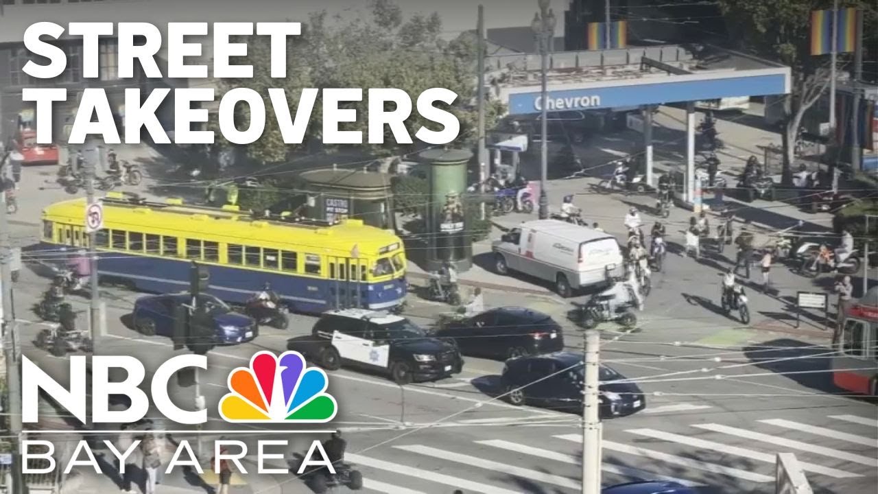 Bay Area residents frustrated with street takeovers - YouTube