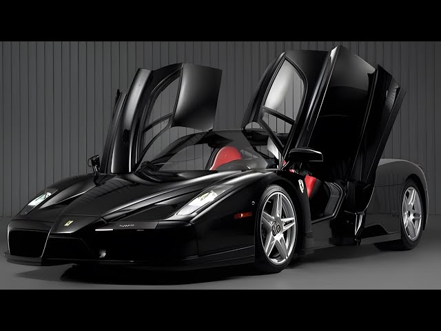 Black Ferrari Enzo 2024