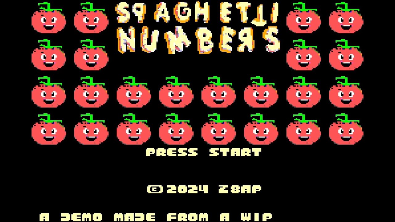 Spaghetti Numbers -1.1- (Sega Master System) Presentazione - YouTube