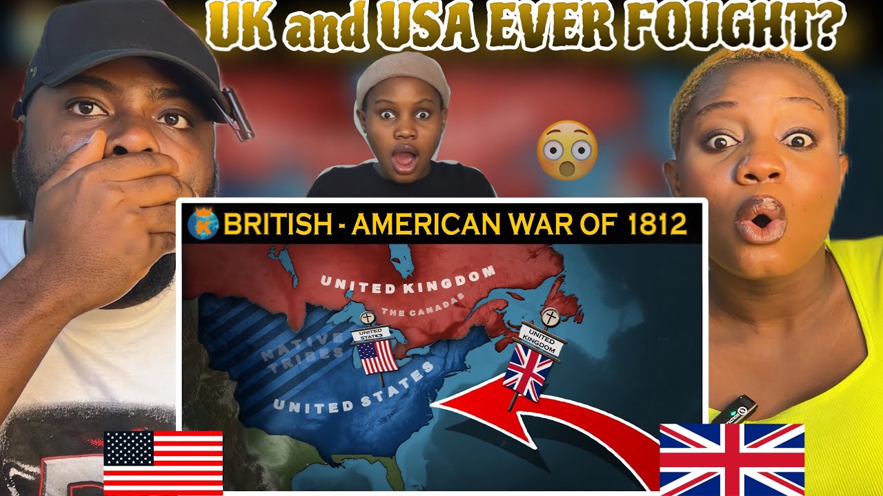 Reaction To The British-American War of 1812 - Explained in 13 Minutes ...