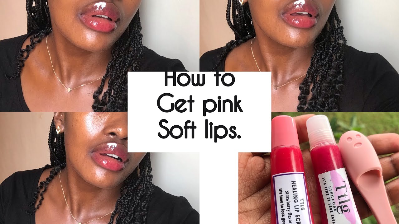 How to get pink lips naturally.How to get rid of dark lips/how to get ...