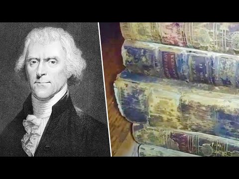Man Discovers 17th Century Books Once Owned by Thomas Jefferson in Trash