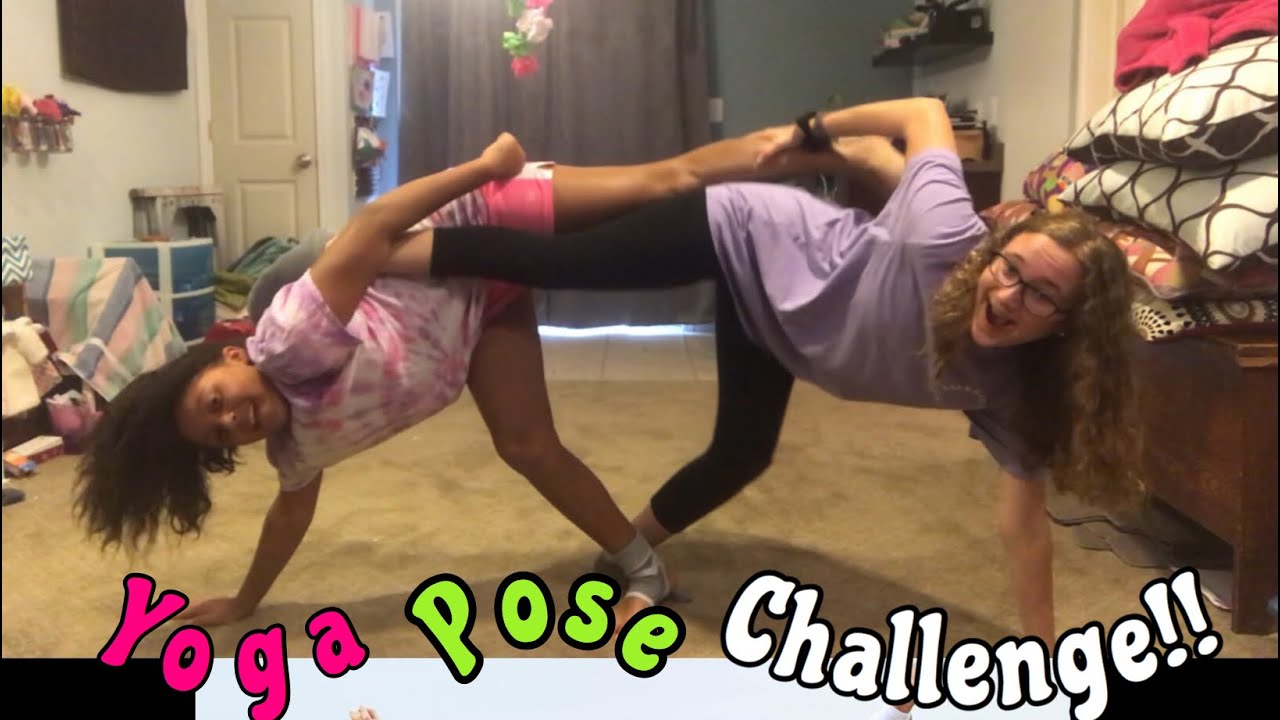 Yoga pose challenge!! - YouTube