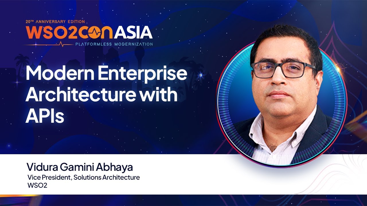 Modern Enterprise Architecture with APIs | #WSO2ConAsia2025 - YouTube